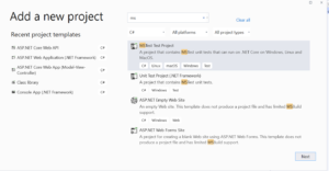 Unit Testing in ASP.NET Core using MSTest Framework: Tutorial