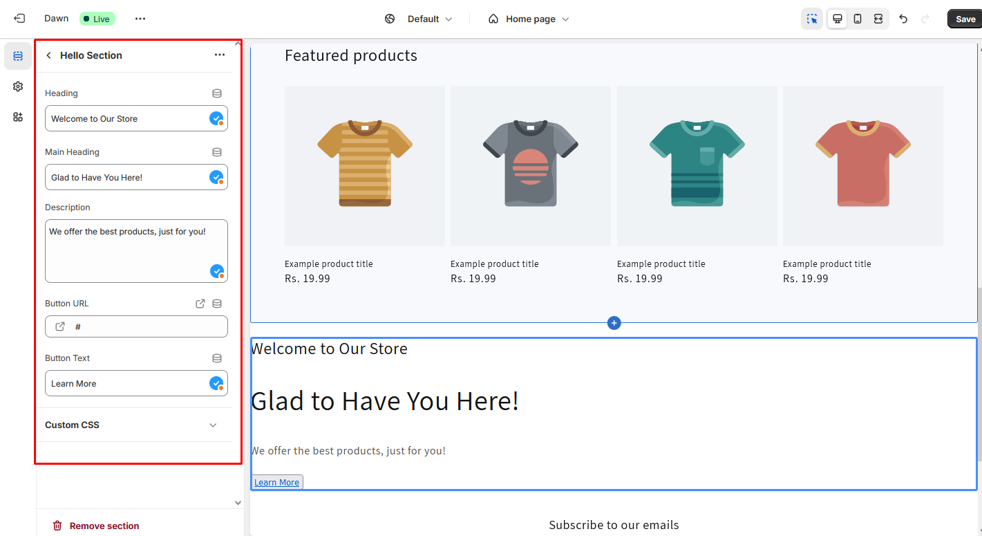 How to Build Custom and Dynamic Sections in Shopify